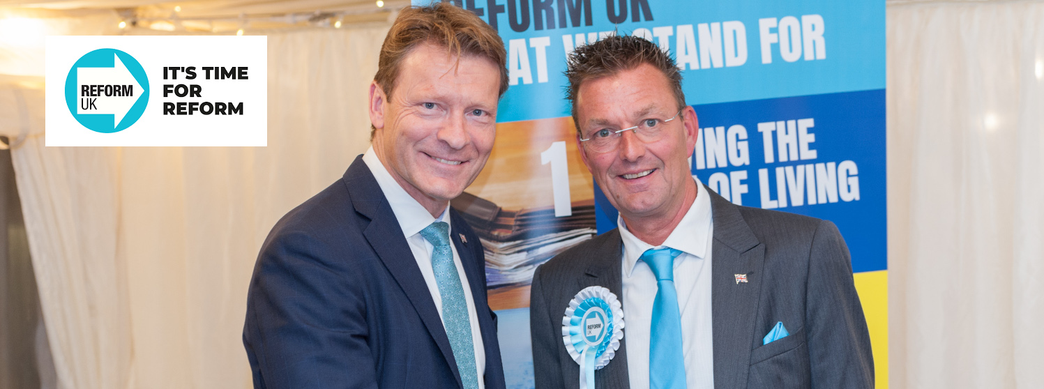 Mid Bedfordshire By-Election Dave Holland Reform UK Candidate